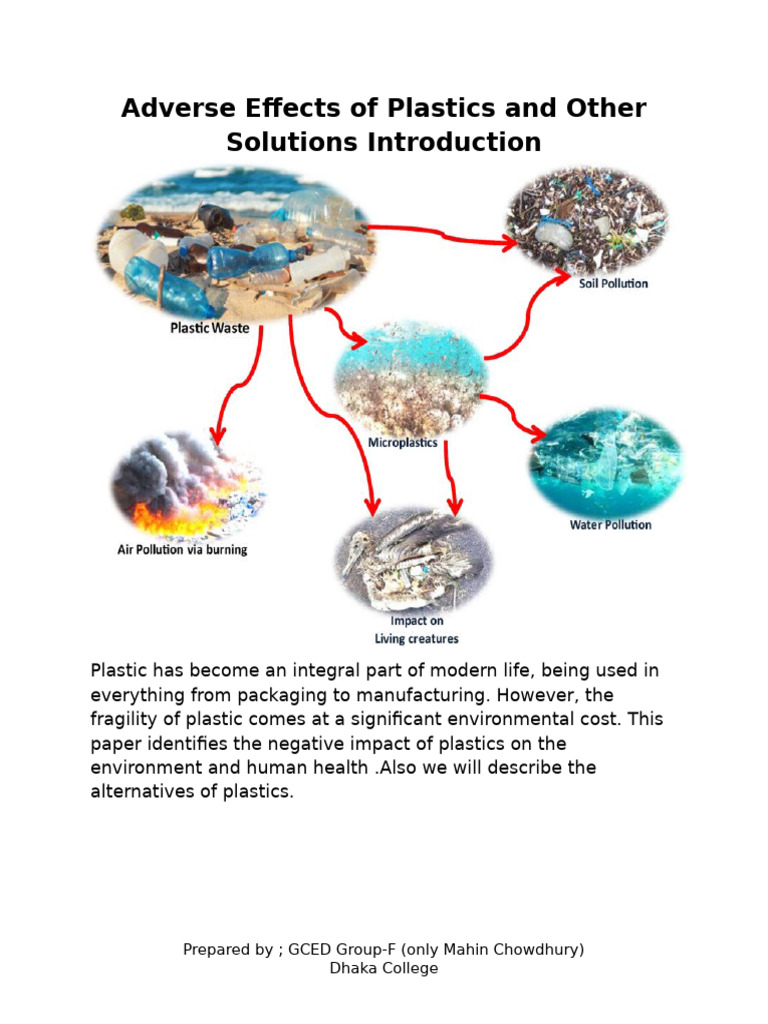 GCED Report-1 Adverse Effects of Plastics and Other Solutions ...