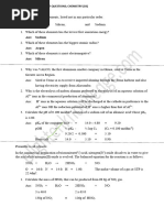 NSMQ Past Question Mathematics | PDF | Mathematical Analysis | Mathematical Physics