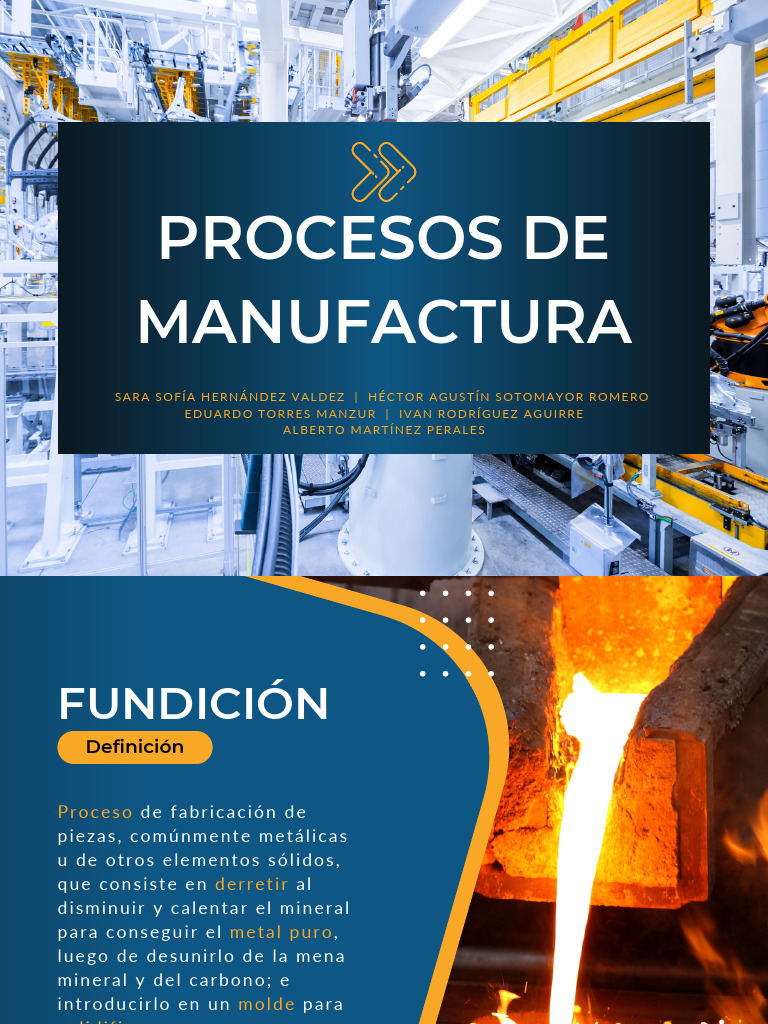 Procesos de Manufactura | PDF | Ingeniería de Edificación | Ciencias fisicas