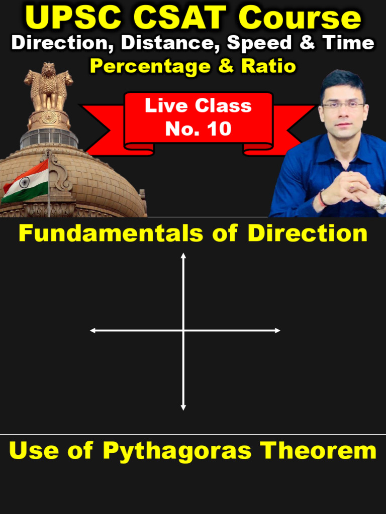 019 UPSC CSAT PYQs Live Class 10 Maths Distance, Speed, Tim | PDF | Computers | Technology ...