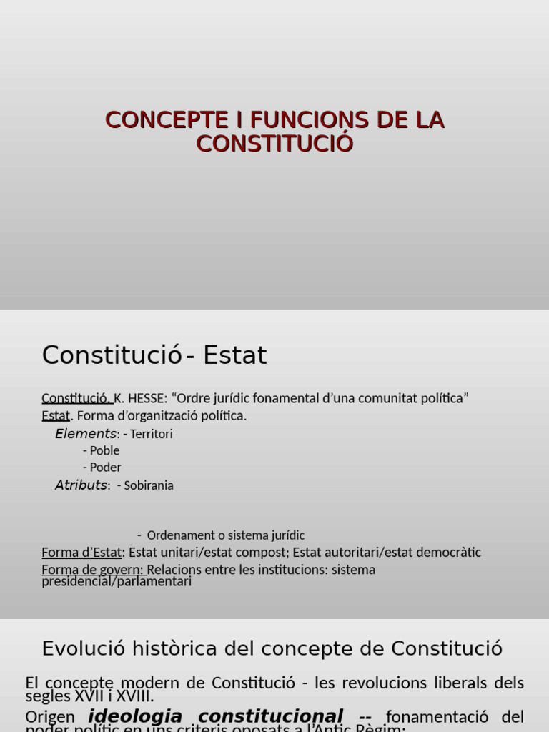 Tema 1 Consti | PDF