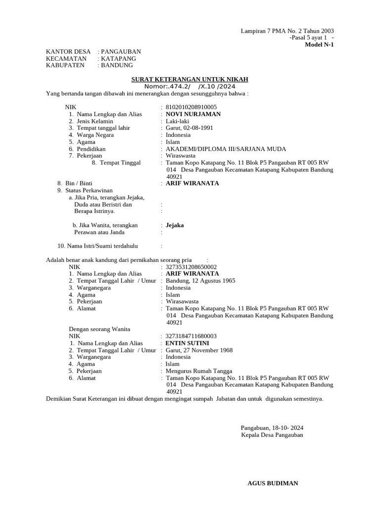 Lampiran 7 PMA | PDF