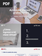 Manual Guia - Pasos para Acceder Al Aula Virtual - Esan Virtual | PDF ...
