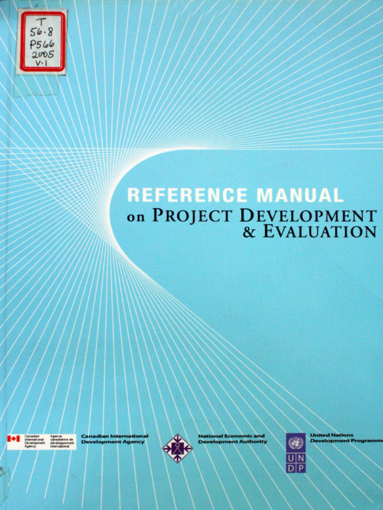NEDA Reference Manual On Project Development and Evaluation Volume 1 | PDF