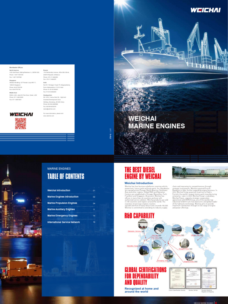 Weichai Marine Engines | PDF | Diesel Engine | Machines Weichai Marine Engines | PDF | Diesel Engine | Machines