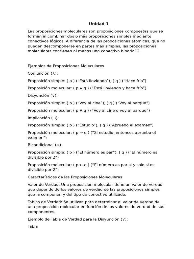 Proporciones (Molecular y Atómica) | PDF | Proposición | Semántica