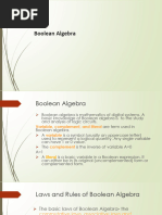 Boolean Algebra Laws Overview | PDF