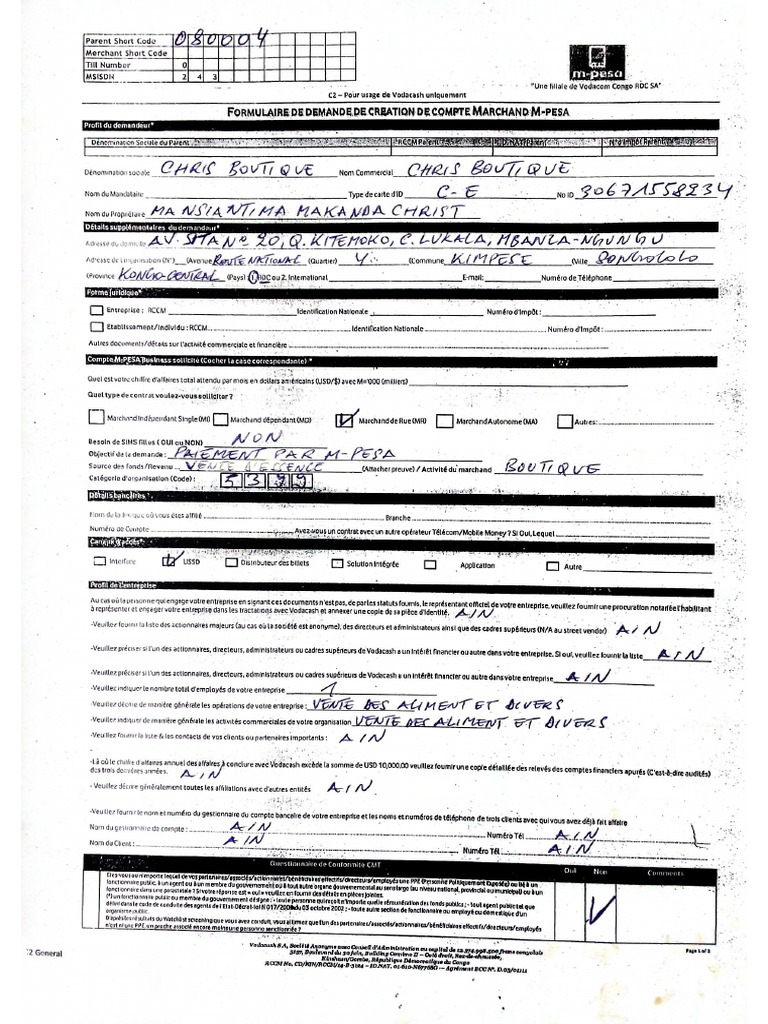 BCF Chris Boutique | PDF