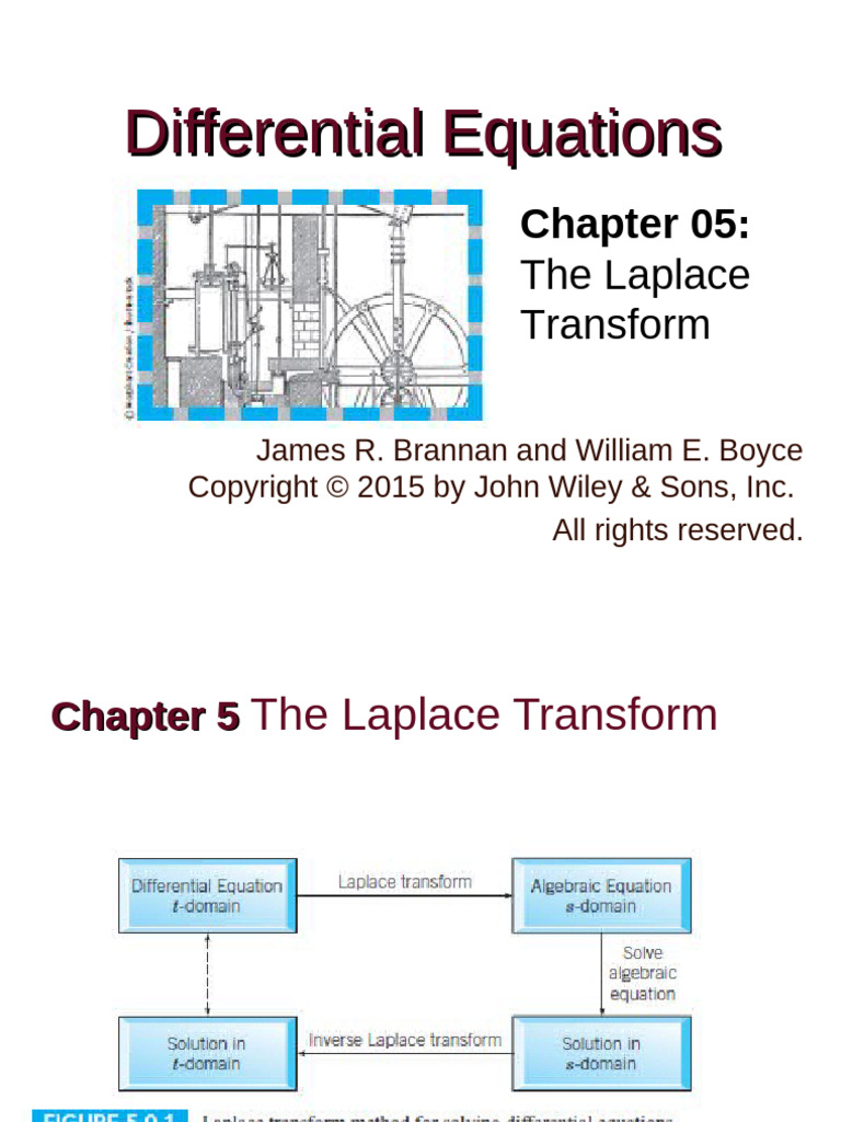 Brannan de 3e PPT Ch5A | PDF | Factorization | Laplace Transform