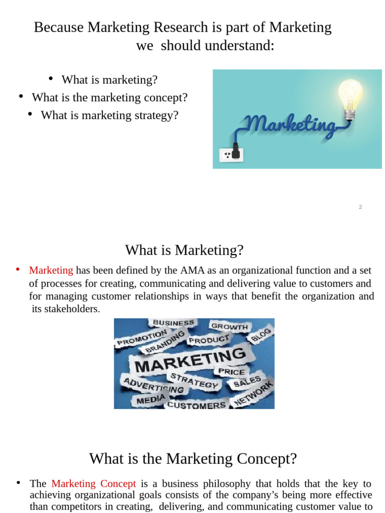 01 Introduction To Marketing Research | PDF | Marketing | Market ...
