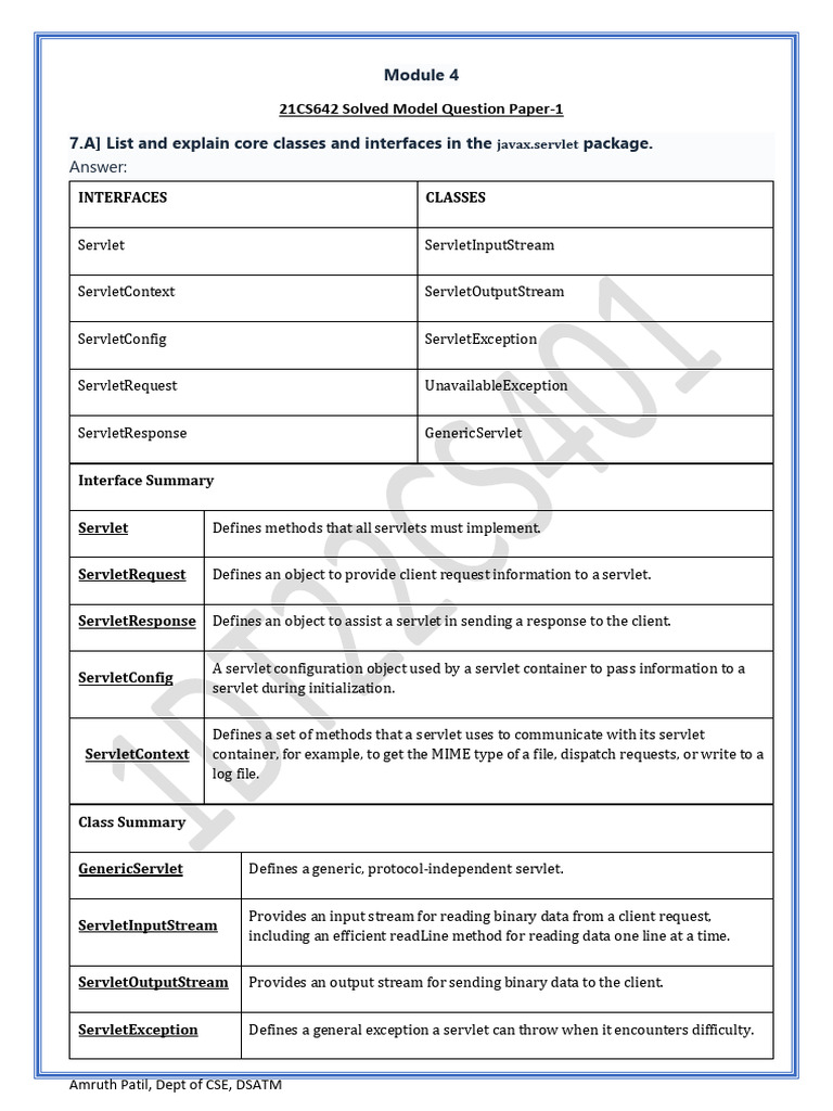MOD4 Ajava Both Model Paper Answers Removed Removed | PDF | Systems Architecture | Computer ...