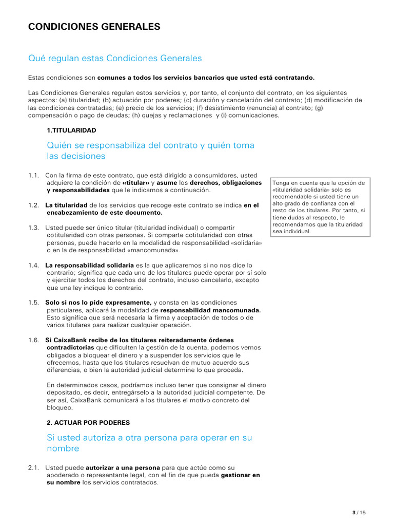Qué Regulan Estas Condiciones Generales | PDF | Internet | Contraseña