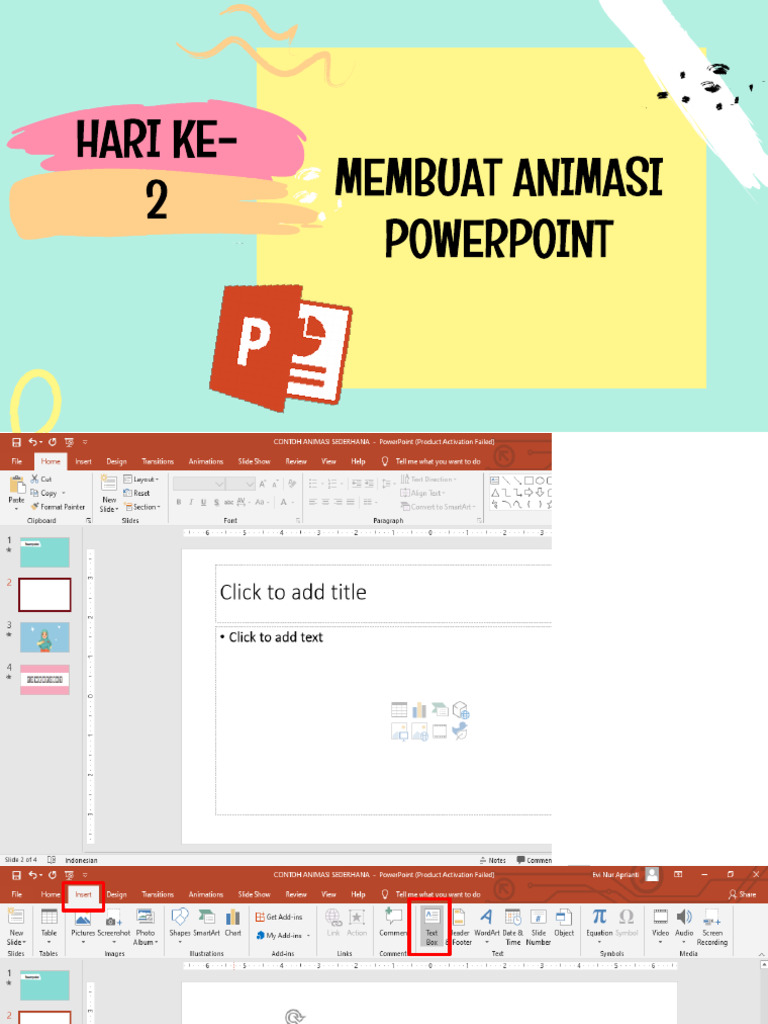 2 - Membuat Video Animasi Dengan Powerpoint | PDF