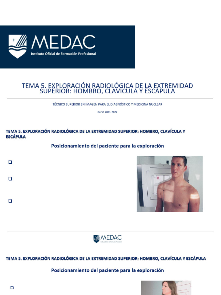Anexo 5 RX | PDF | Hombro | Sistema musculoesquelético