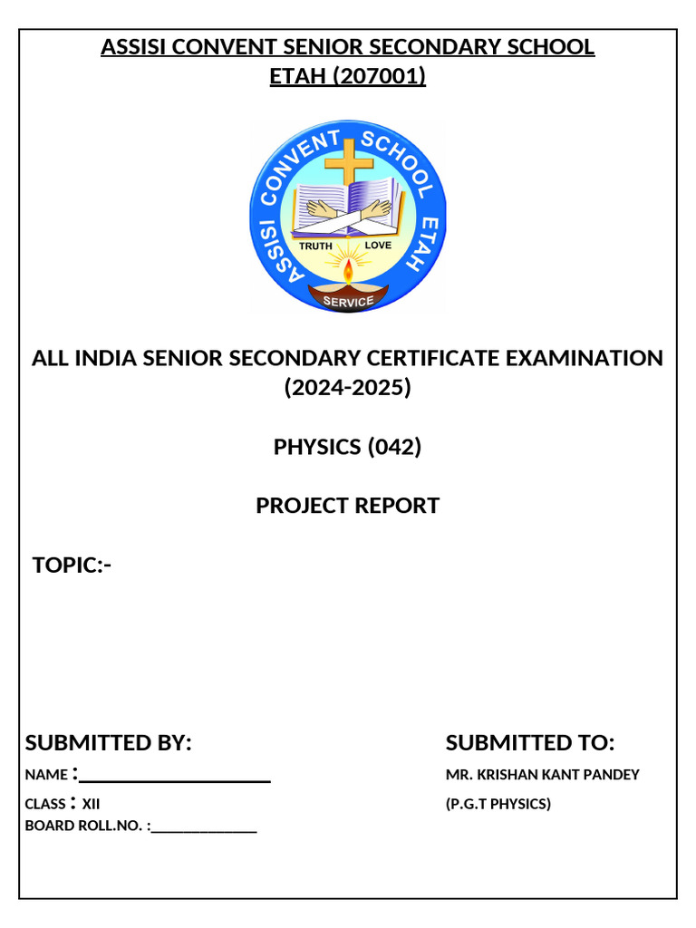 Pages For Physics Activity File and Project File | PDF | Educational ...