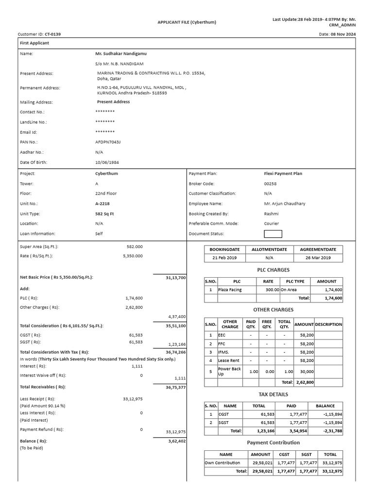 CT 0139 | PDF | Cheque | Government Finances