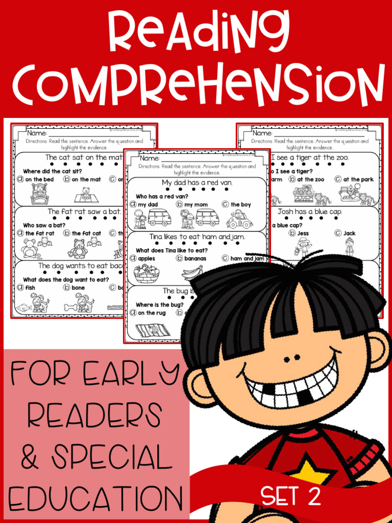 2 - Reading Comprehension For Early Reader (SET 2) | PDF | Language ...