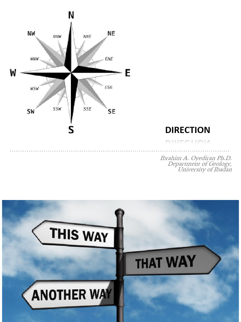 4.direction, Scale, Conventional Signs and Symbols | PDF | Compass ...