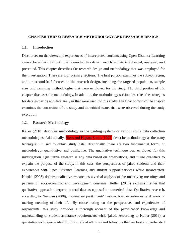 Simangele Ndlovu Final Draft Dissertation MED REVISED | PDF | Methodology | Qualitative Research