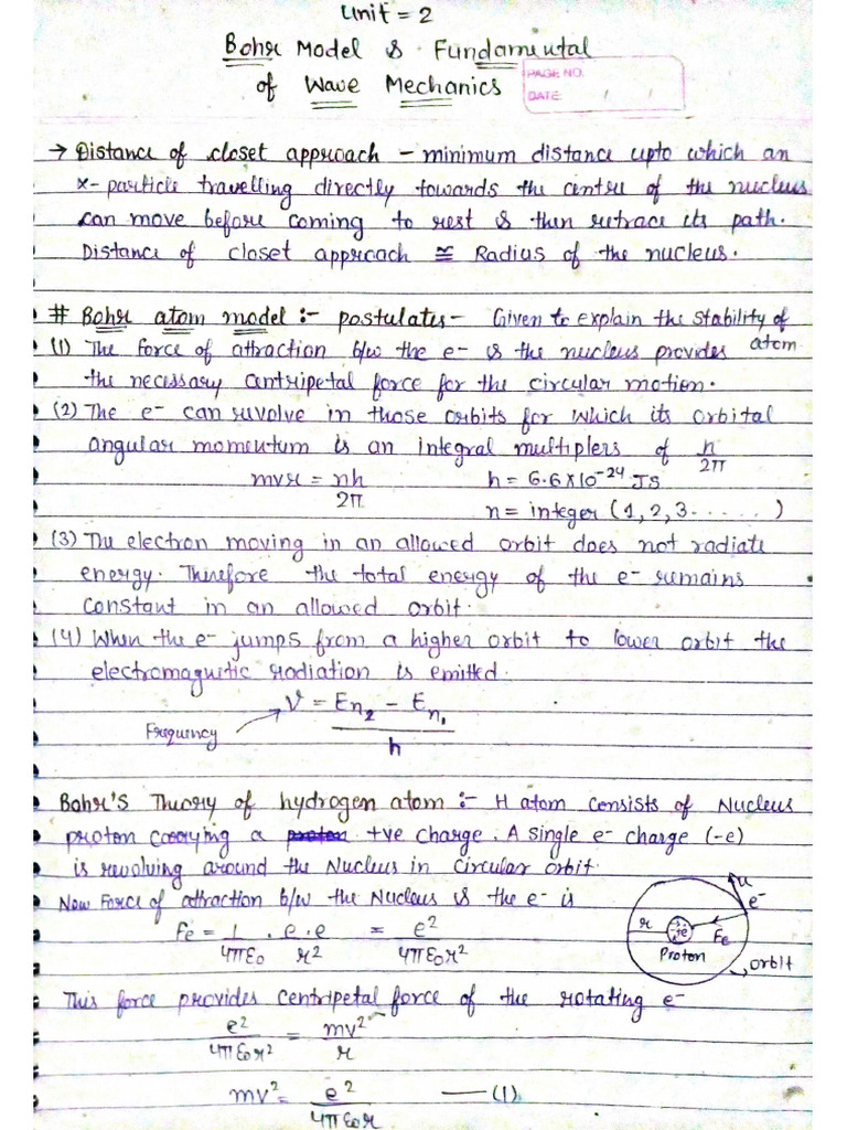 Unit 2 Modern Physics | PDF