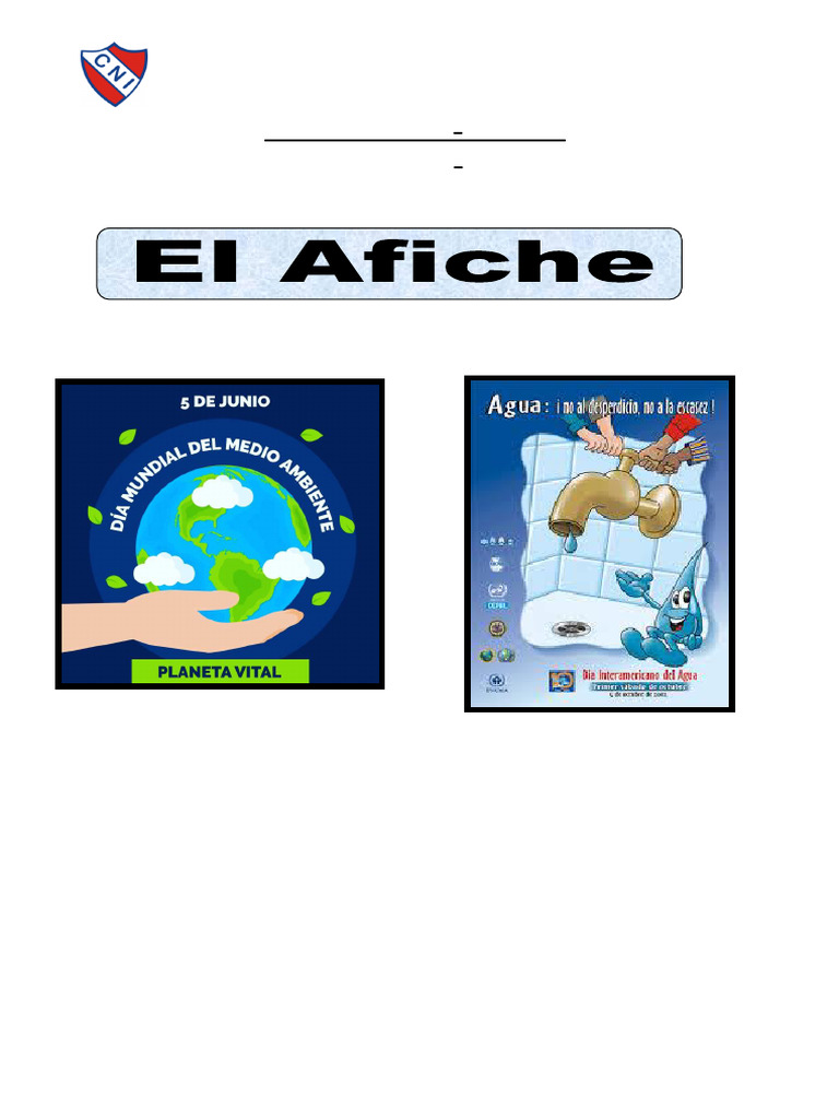 Ficha #4 - Afiche | PDF