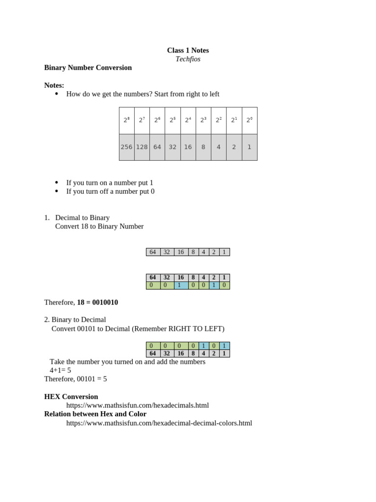 Number System Conversion | PDF