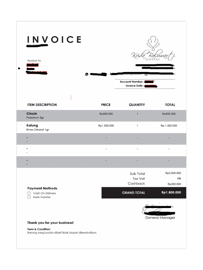 Invoice | PDF