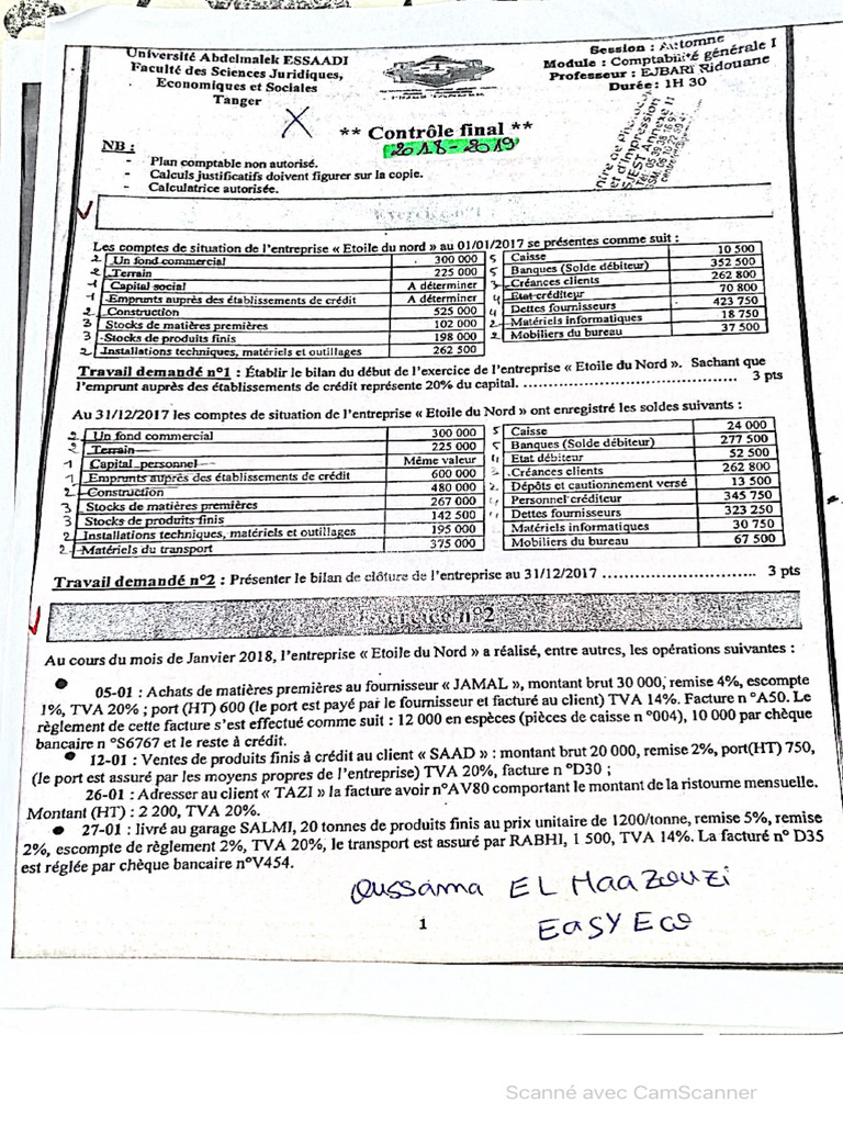 Correction ALCenter | PDF