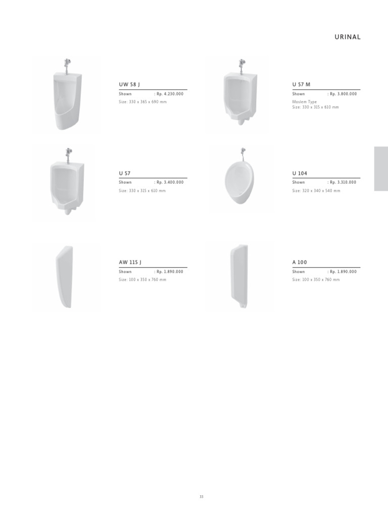 Sanitary Catalog - FEBRUARY (With Price) | PDF | Home & Garden