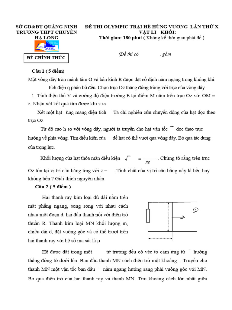 De Trai He HungVuong 2014 K11 Vatly | PDF