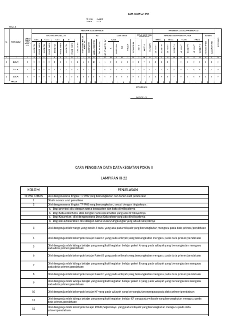 Pokja II Lampiran III-22 | PDF