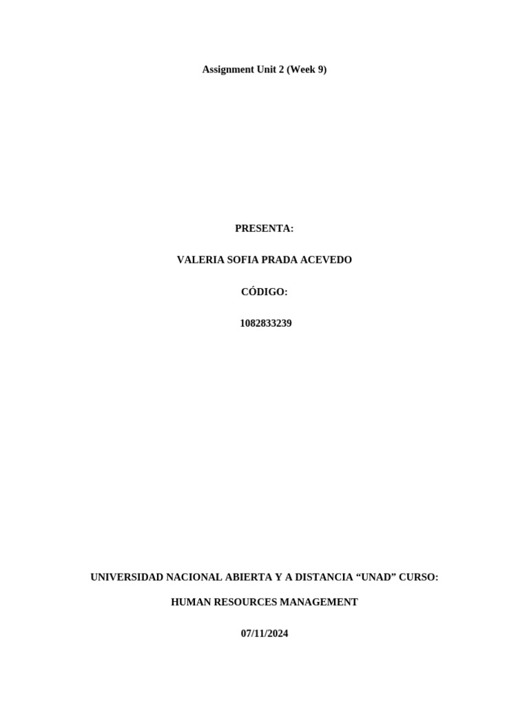 Assignment Unit 2 | PDF | Logistics | Goal Assignment Unit 2 | PDF | Logistics | Goal