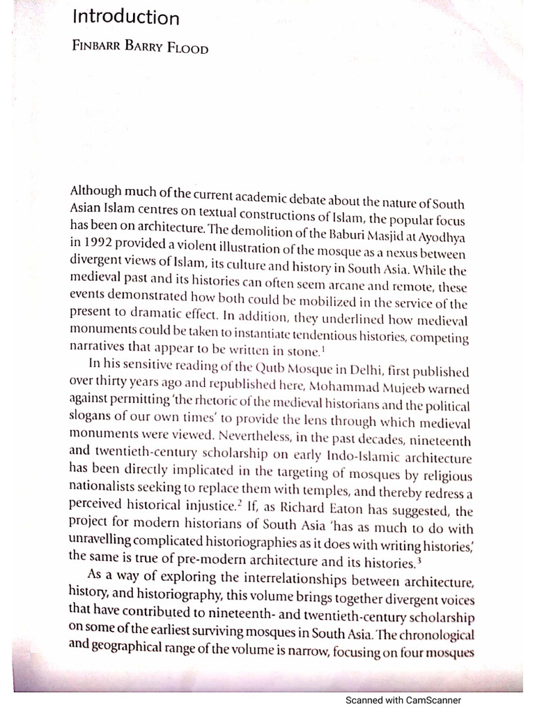 Finbarr B. Flood..Introduction | PDF