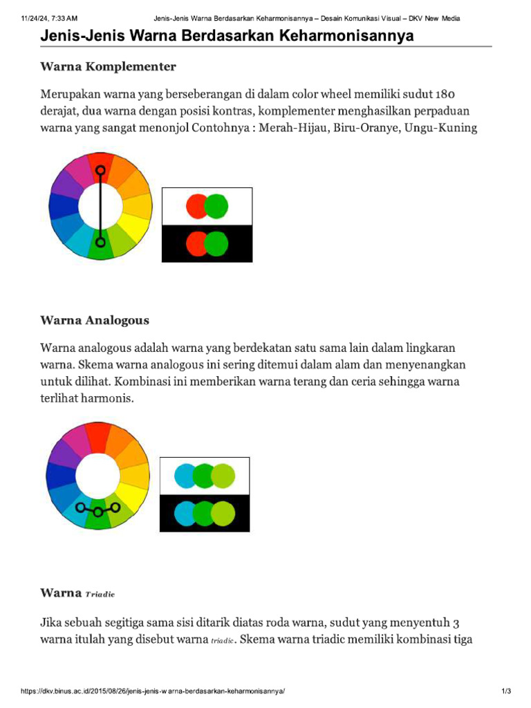 6 - Jenis Jenis Warna | PDF