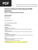 GCSE Business Formula Reference Guide | PDF | Revenue | Cost