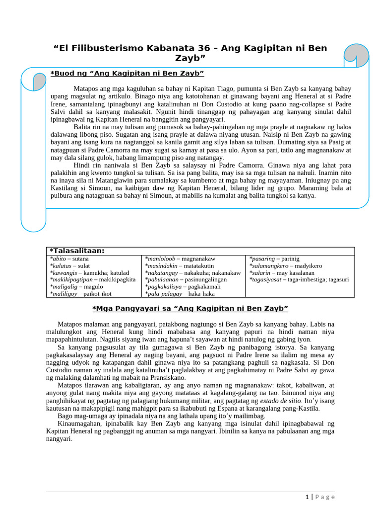 Filipino | PDF