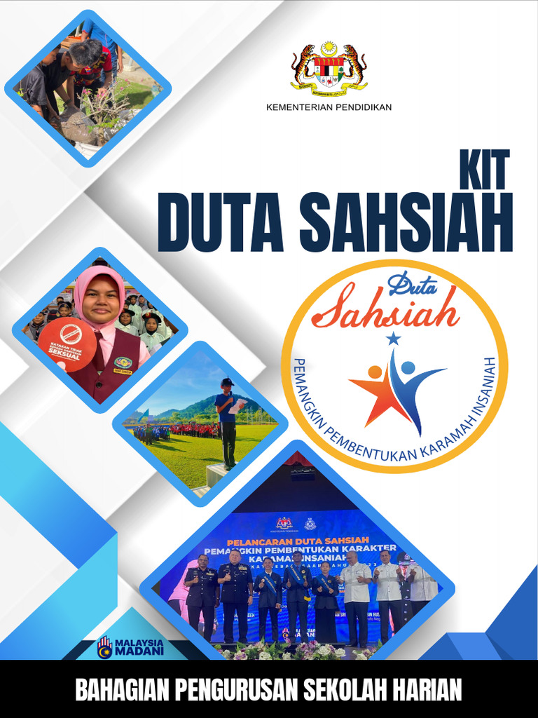 Muka Depan Kit Duta Sahsiah 2024 | PDF