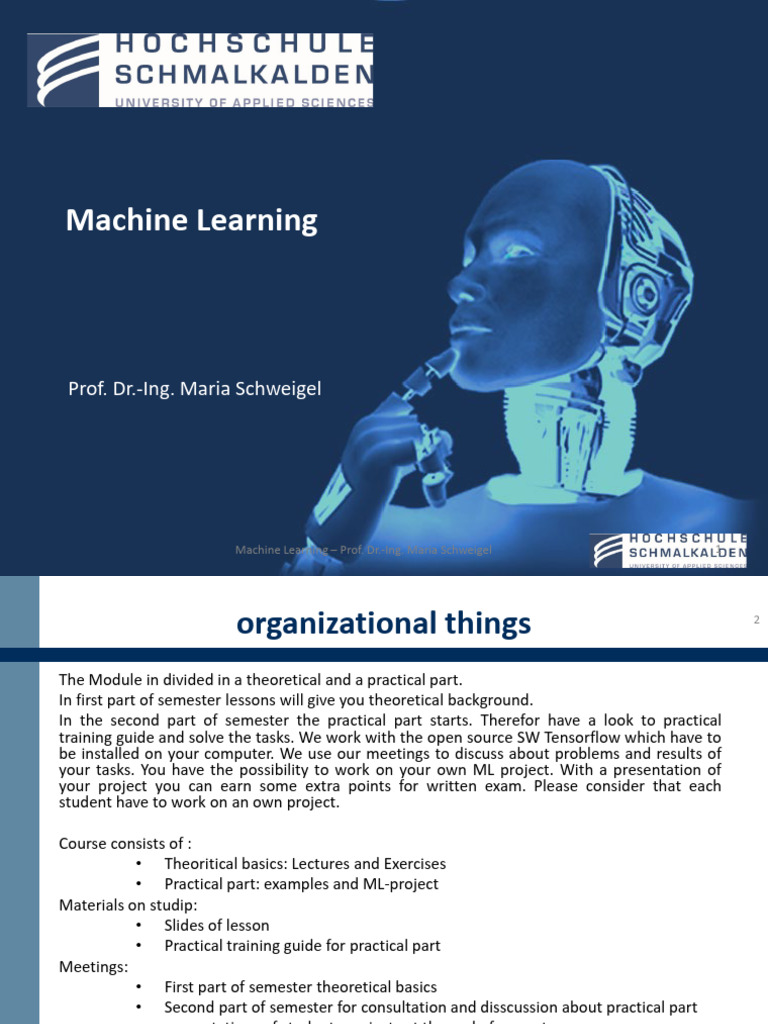 Slides ML Ch1 | PDF | Machine Learning | Artificial Neural Network