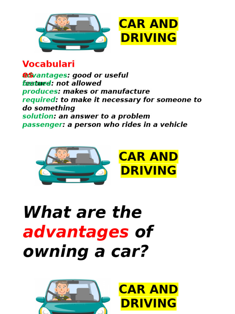 Car Ownership and Driving Opinions | PDF | Career & Growth | Business