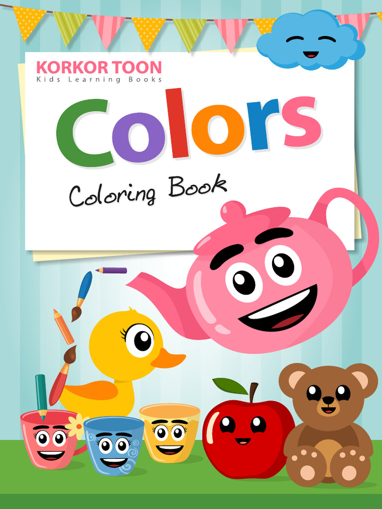 Colors Coloring Book - CDR | PDF