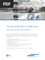 Hamilton T1 Ventilator Quick Guide | PDF | Breathing | Respiration