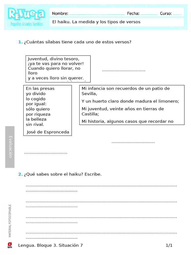 El Haiku. La Medida y Los Tipos de Versos | PDF | Poesía