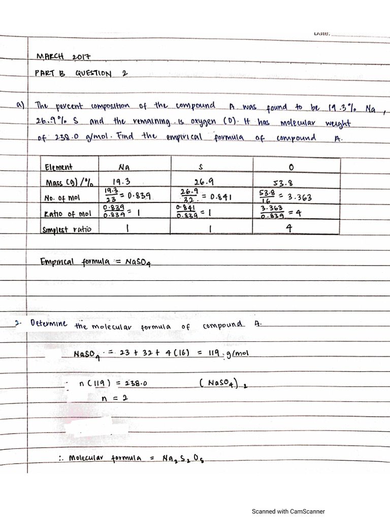 Tutorial Chapter 2 - Week 3 | PDF
