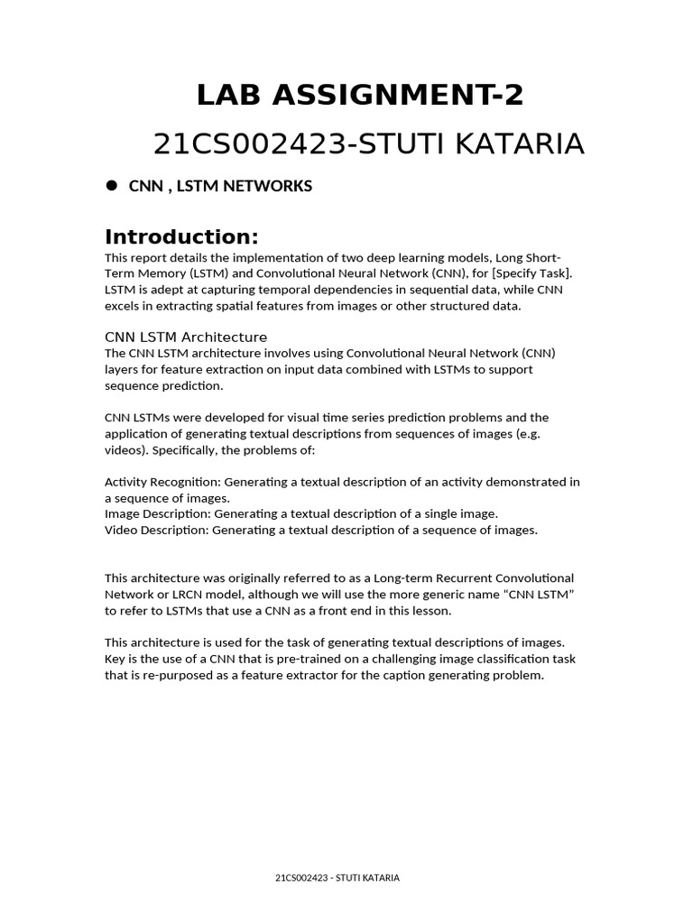 Lab Assignment2 21cs002423 | PDF | Algorithms | Computer Science