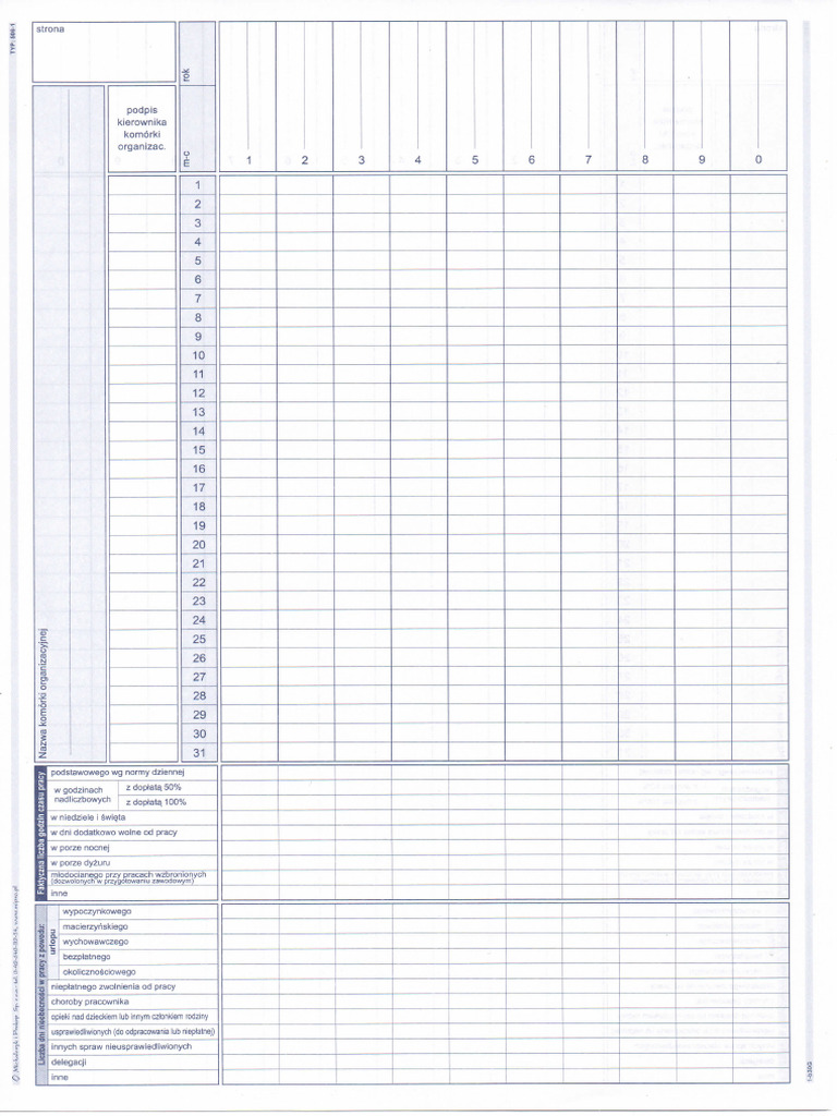 Lista Obecnosci Michalczyk I Prokop | PDF