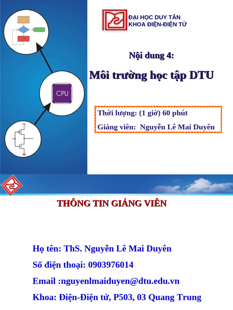 DTE-EE 102 - Huong Nghiep 1 - 2021F - Lecture Slides - 7 | PDF