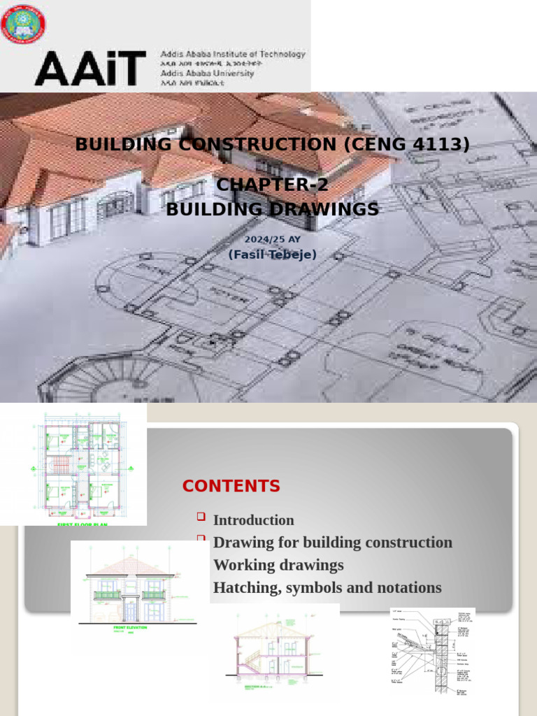 Chapter-2 Building Drawing1 | PDF | Drawing