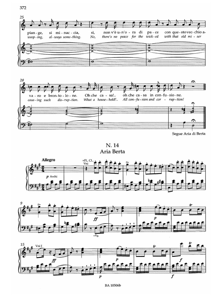 ROSSINI - Air Berta | PDF