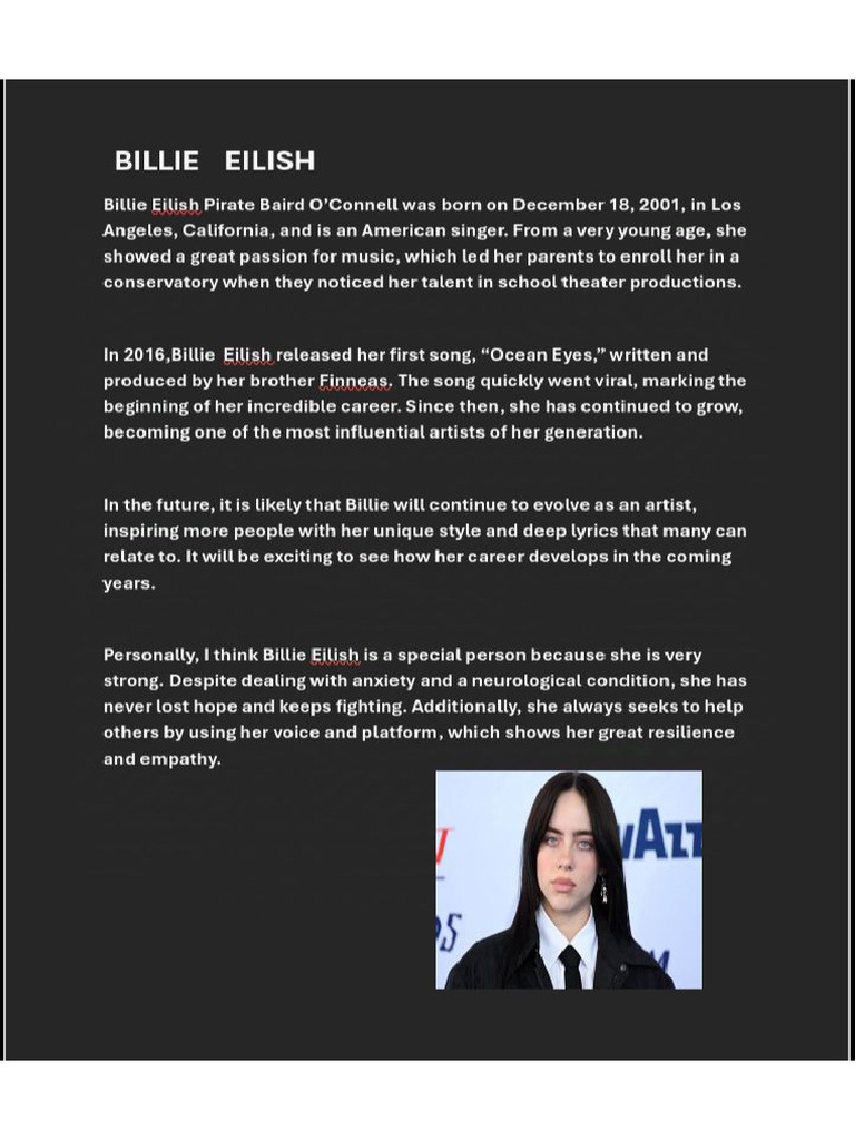 Billie Eilish | PDF