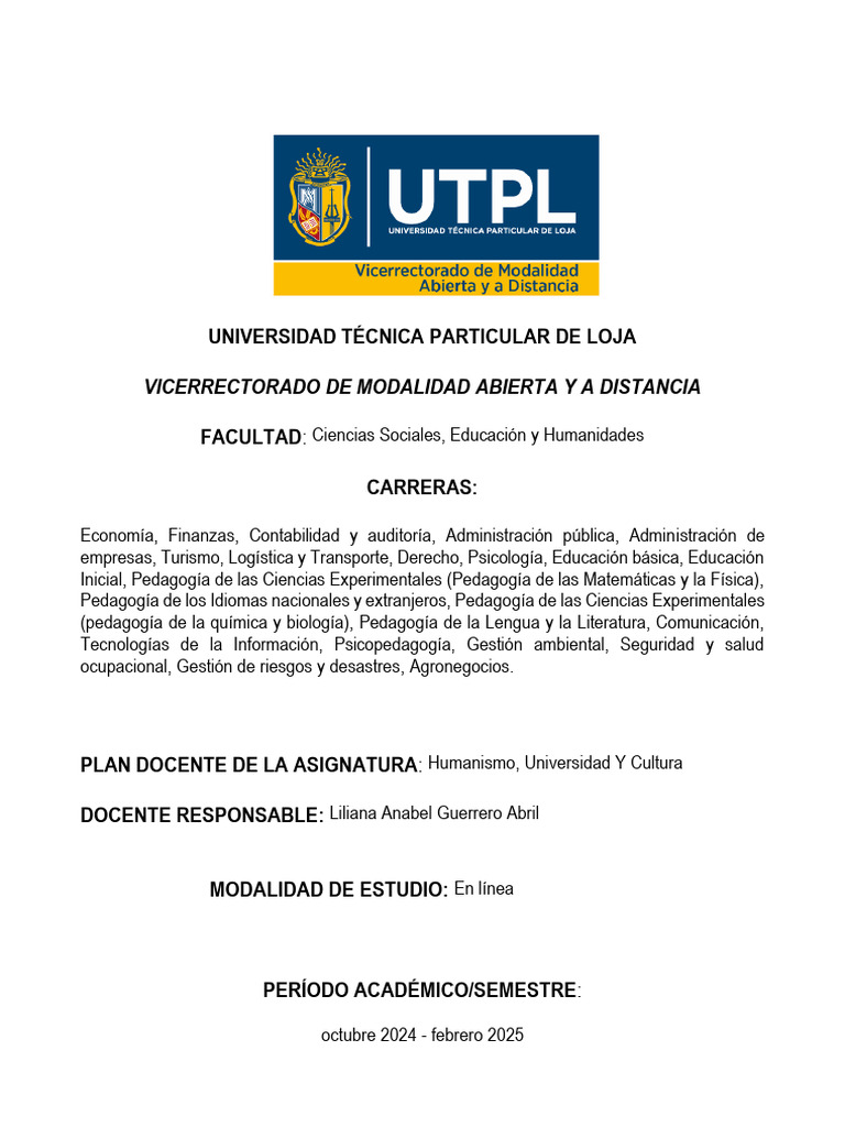 Plan Docente - PD | PDF | Evaluación | Pedagogía